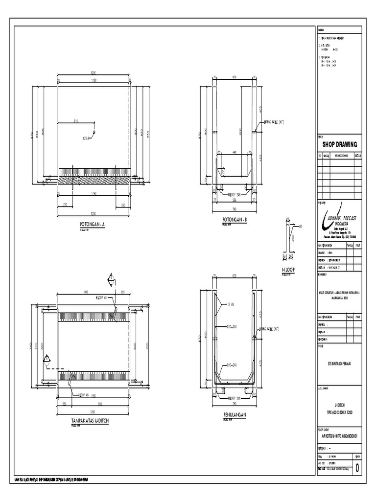 U-DITCH 600x800x1200 | PDF