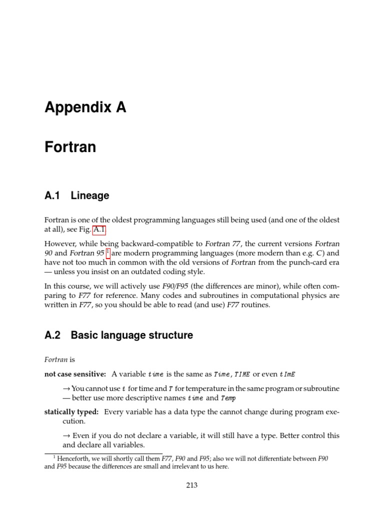 Ouyed Appendix A Fortran | PDF | Subroutine | Parameter (Computer Programming)