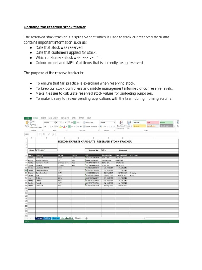 Reservetracker | PDF | Business
