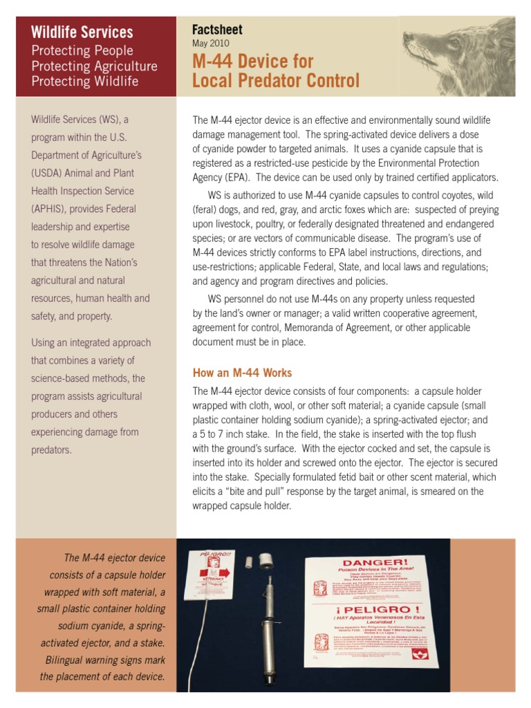 m44 Device | PDF | Agriculture | Livestock Farming