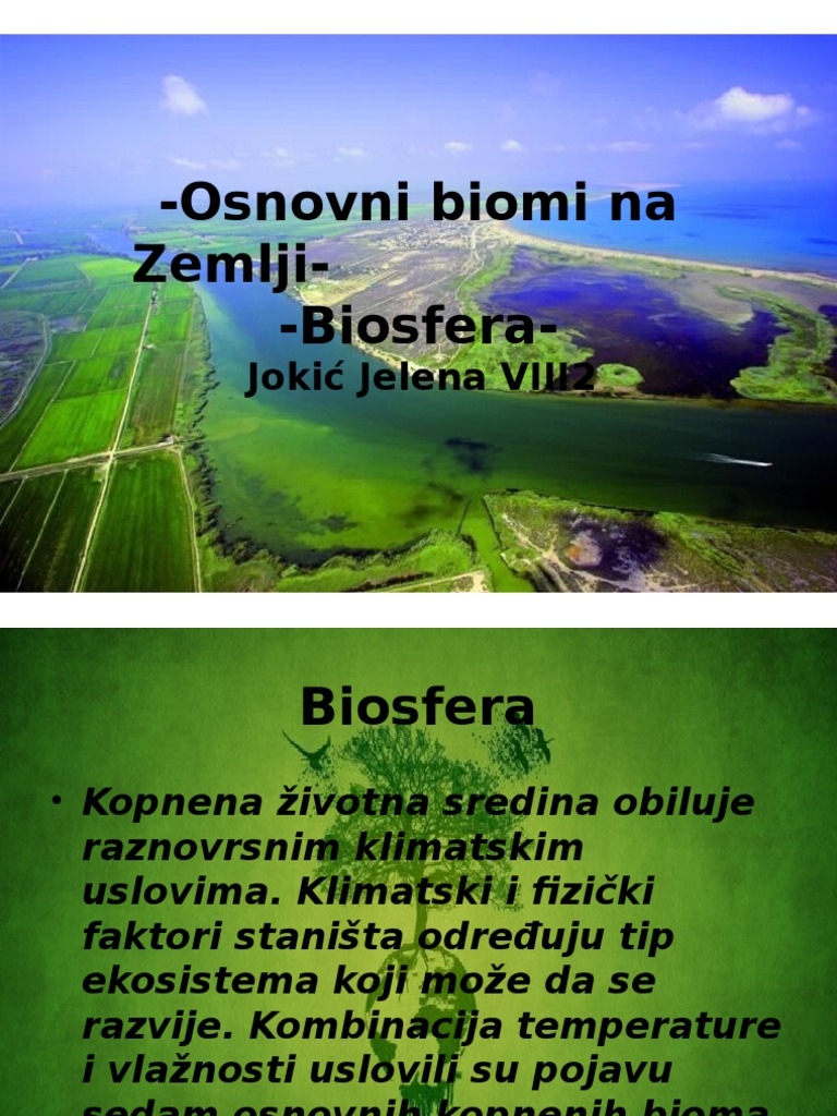 Biosfera | PDF