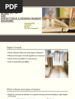SFD and BMD Formulas for Beams | PDF | Bending | Strength Of Materials
