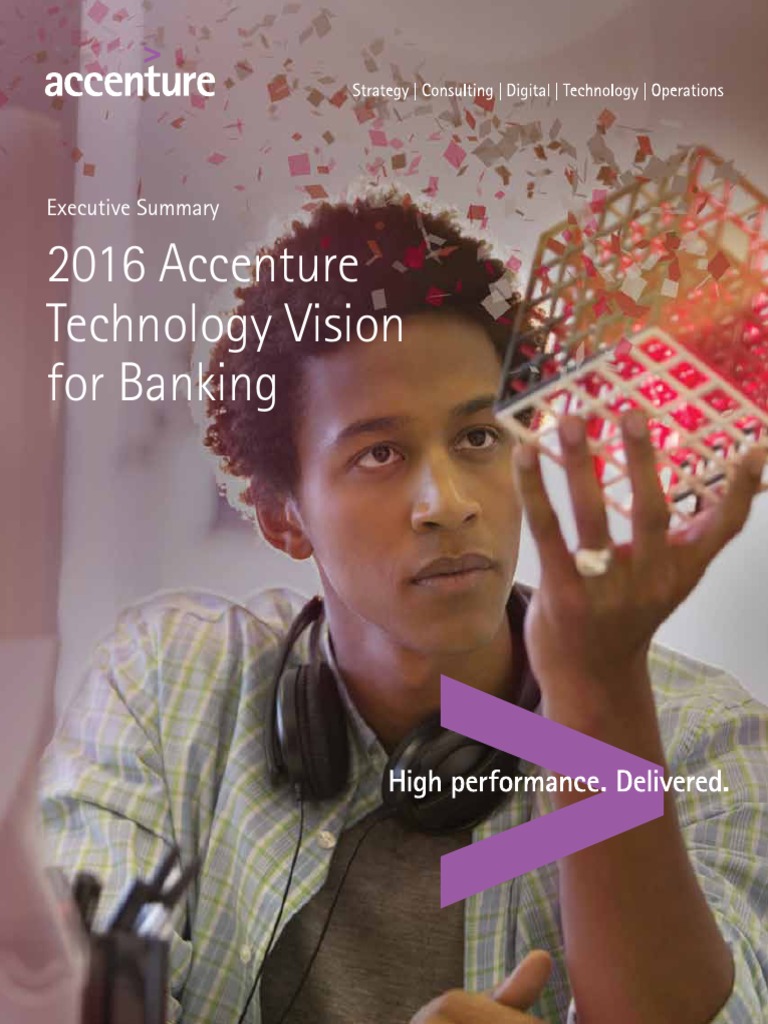 Accenture Banking Tech Vision Executive Summary | PDF | Banks ...