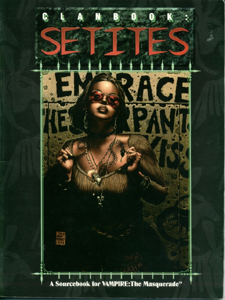 WOD - Vampire - The Masquerade - Clanbook - Setites PDF | PDF