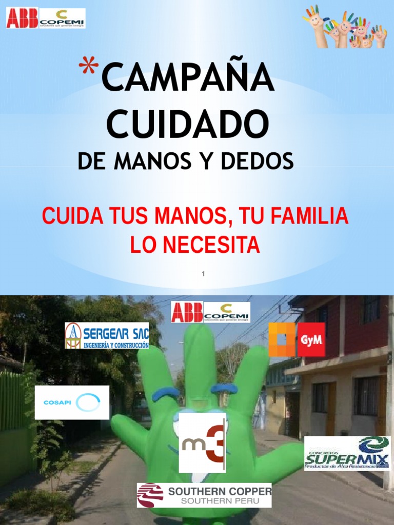 Campaña Cuidado de Manos y Dedos Copemi | Descargar gratis PDF ...