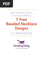 Beading Daily 5 Beadweaving Patterns PDF | PDF | Beadwork | Bead