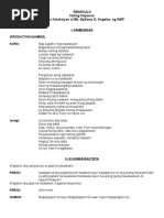 Senakulo Script | PDF