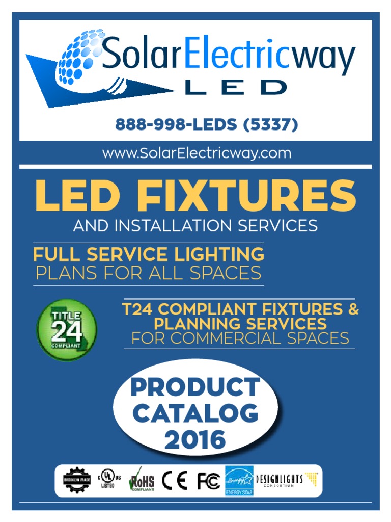 Solar Product Catalog | PDF | Fluorescent Lamp | Light Emitting Diode