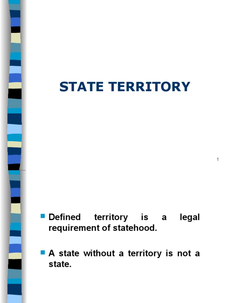 Ch 5 State Territory | Sovereign State | Sovereignty