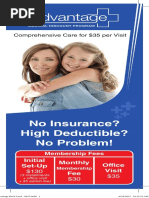 Ims-Daz Membership Hmo Program | PDF | High Density Lipoprotein | Eye