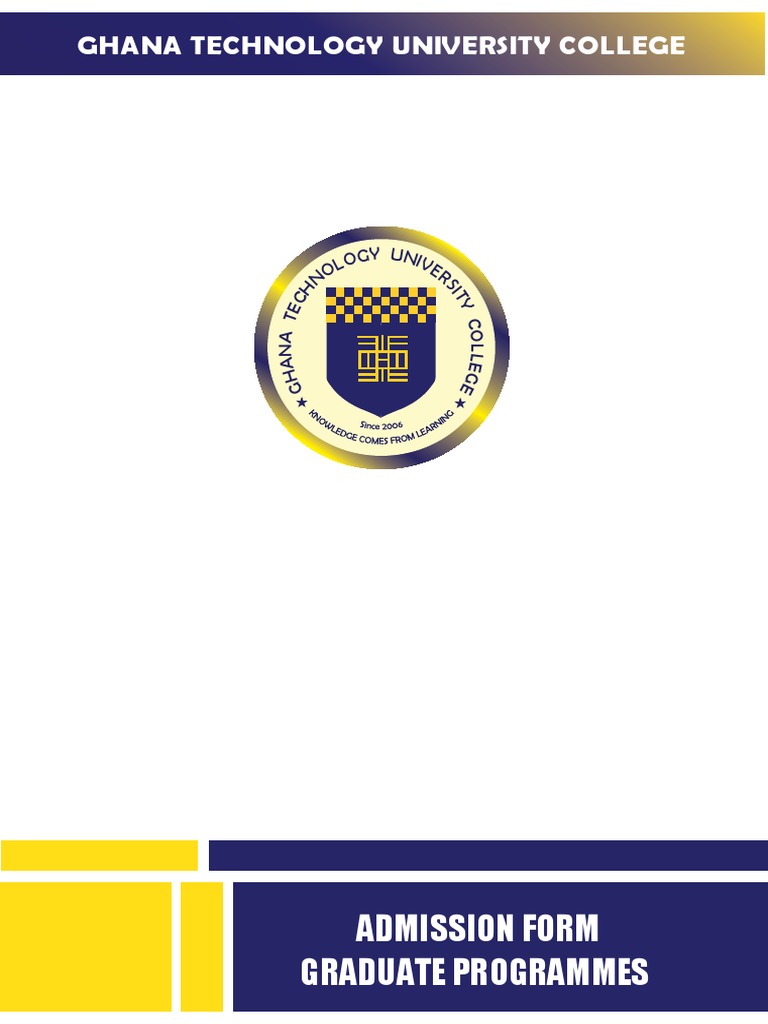 GTUC Graduate Admission Guidelines | PDF | Graduate School | Computing ...