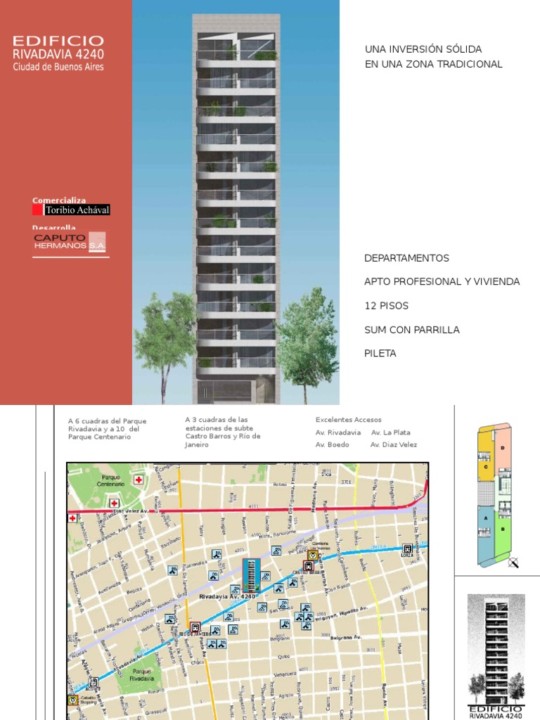 Rivadavia 4240 Edificio | PDF