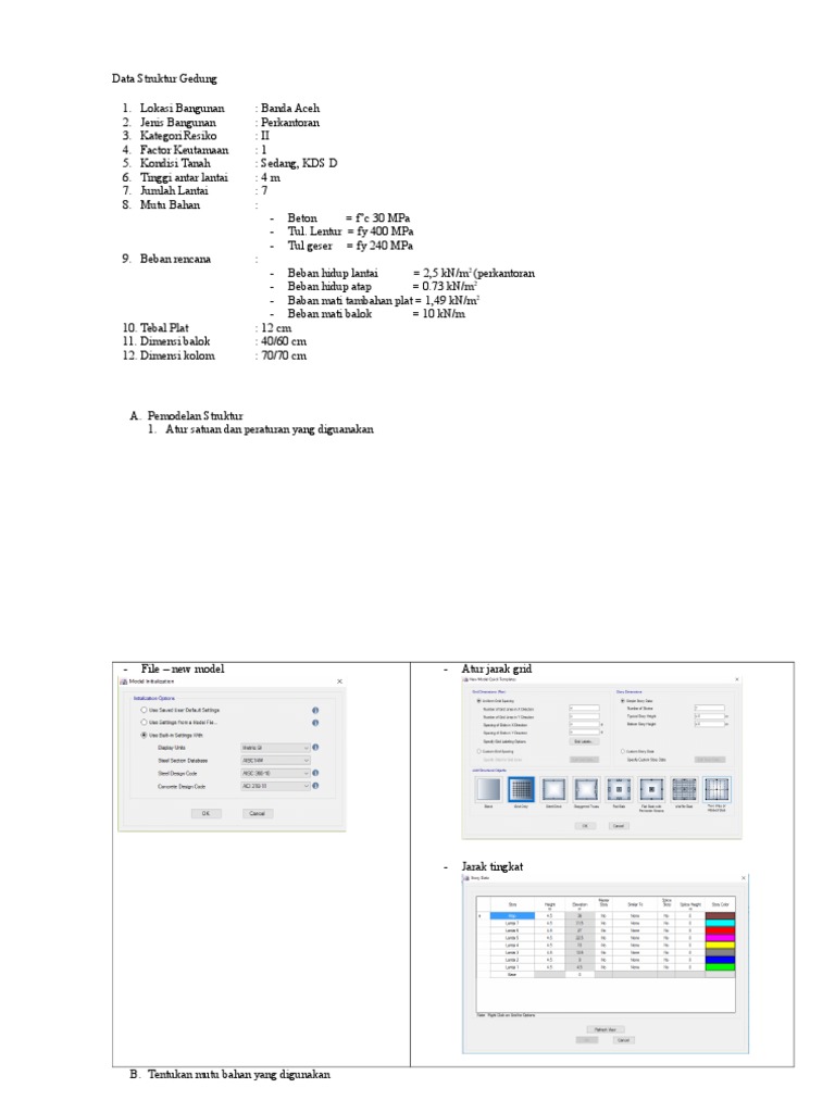 Tutorial ETABS 2016 | PDF