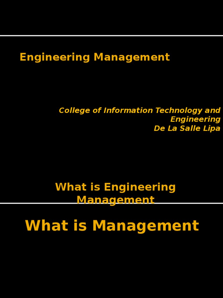 Engineering Management | PDF | Engineering | Design