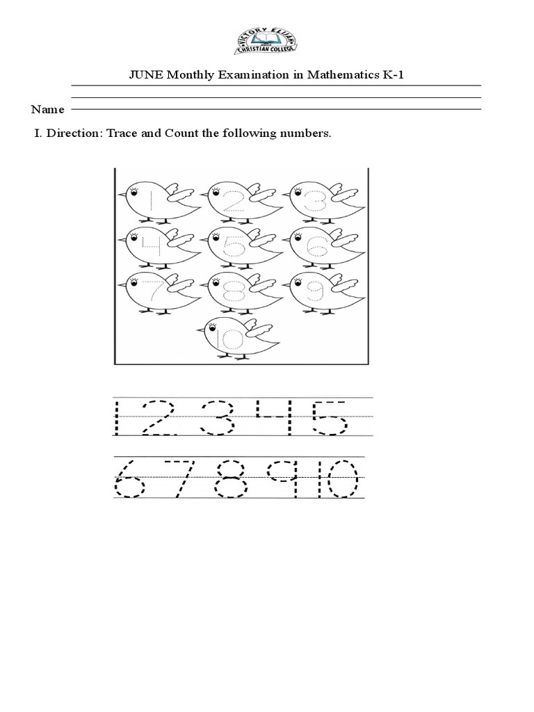 k1 Math Complete | PDF | Color | Teaching Mathematics