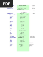 Tabela de Conversao de Unidades de Pressao | PDF | Pascal (Unit ...