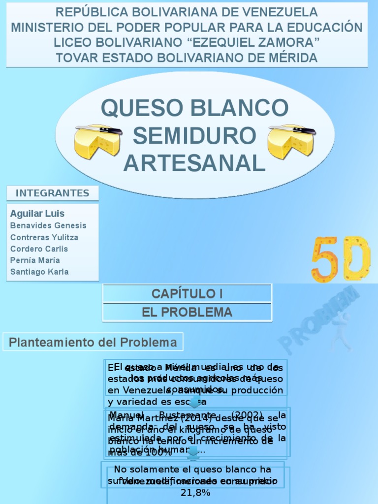 Queso Proyecto 5d | PDF | Queso | Leche
