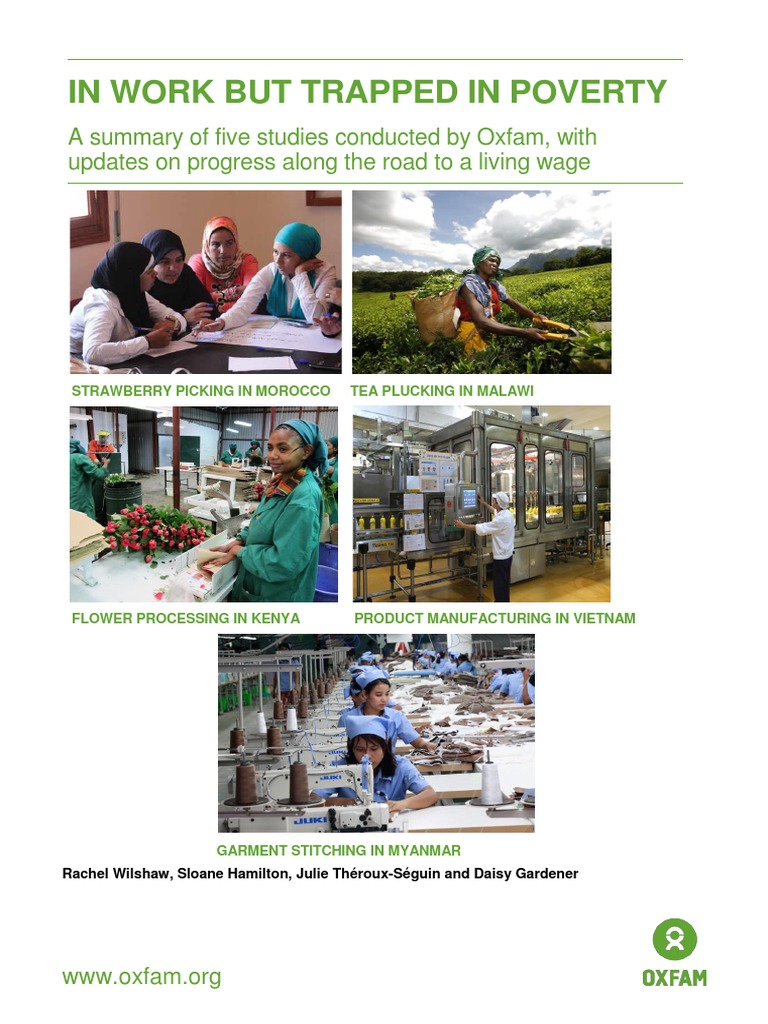 In Work But Trapped in Poverty: A Summary of Five Studies Conducted by ...