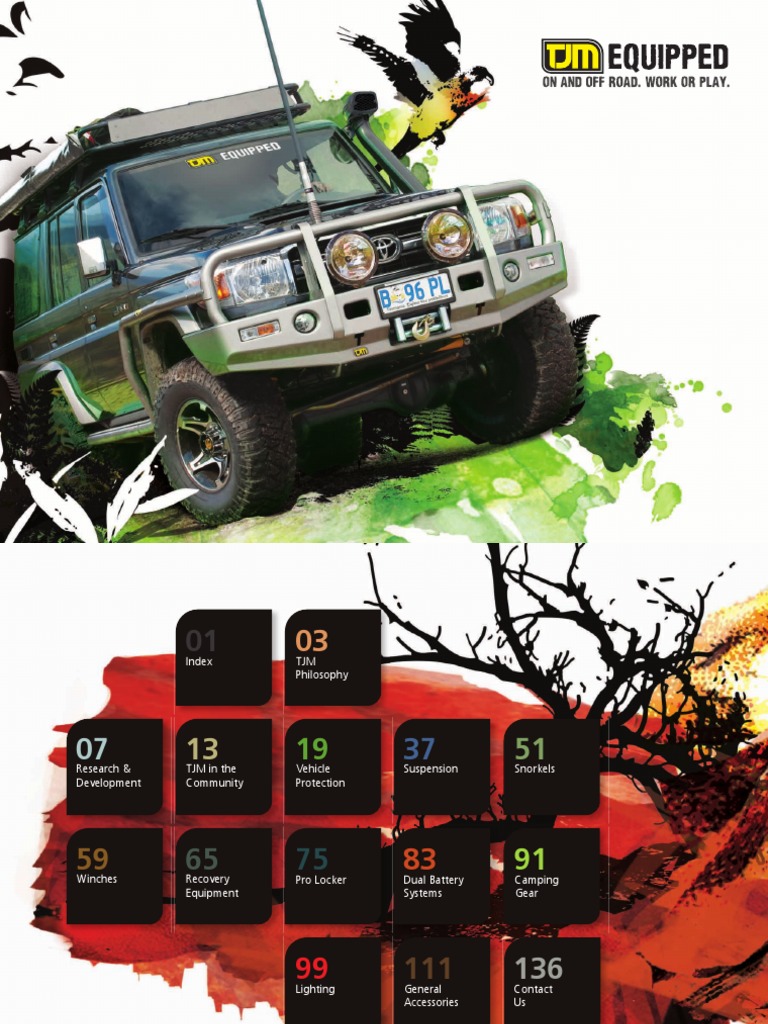 TJM Catalogue | PDF | Motor Vehicle | Outdoor Recreation