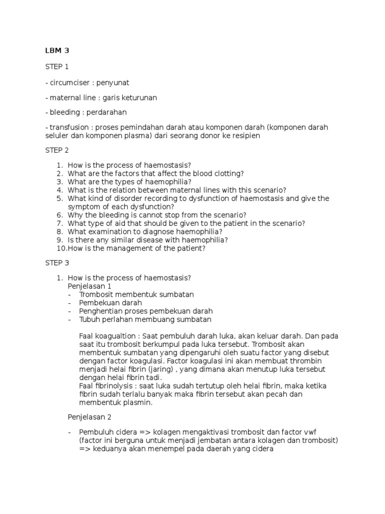 LBM 3 SGD 1 Modul Hema | PDF