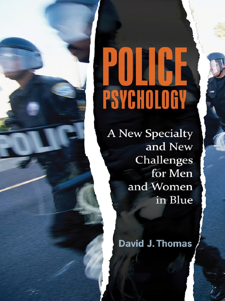 (Forensic Psychology) David J. Thomas-Police Psychology ...