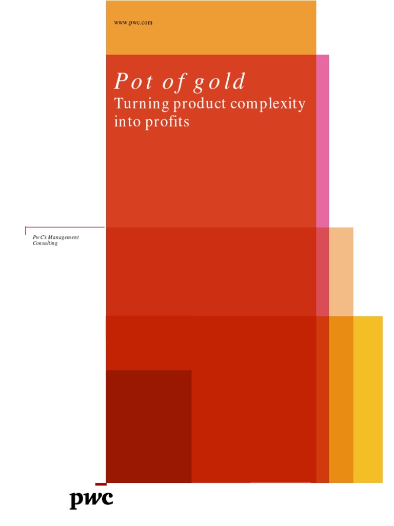 Pot of Gold: Turning Product Complexity Into Profits | PDF | Profit ...