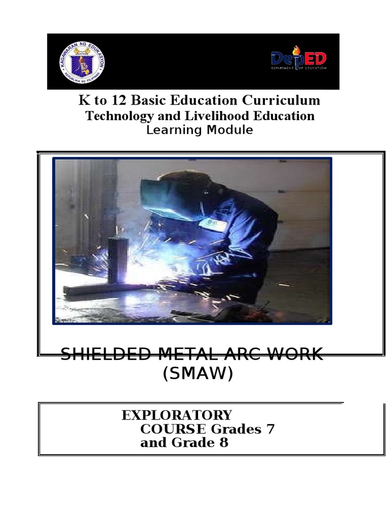 K To 12 Smaw Welding Learning Module | PDF | Fraction (Mathematics ...