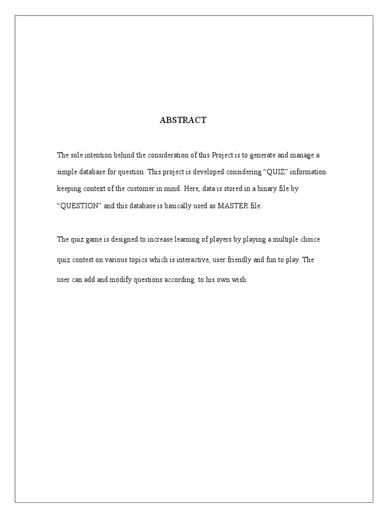 Project Report Final | PDF | C++ | C (Programming Language)