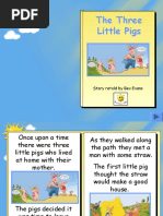 The Three Little Pigs Play Script | PDF
