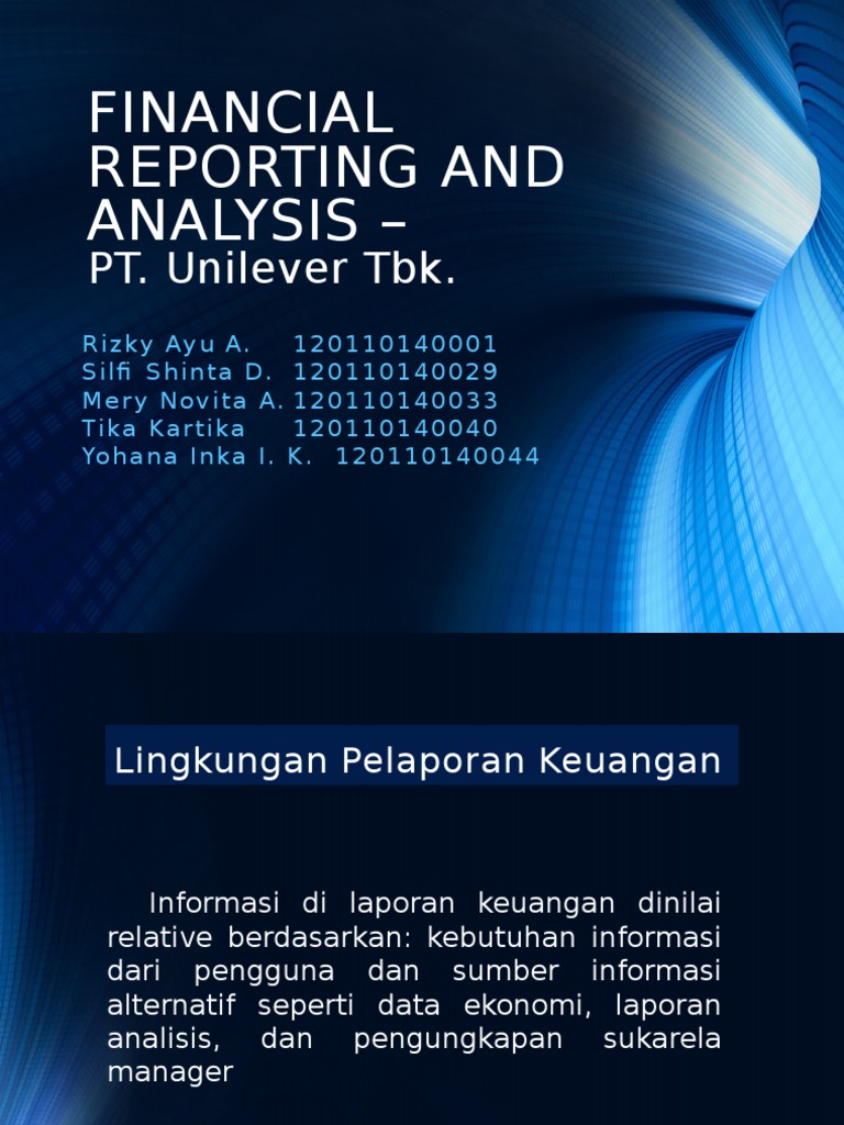 Financial Reporting and Analysis | PDF