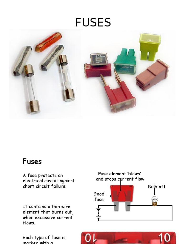 04.04 Fues and Relay | Download Free PDF | Fuse (Electrical) | Relay