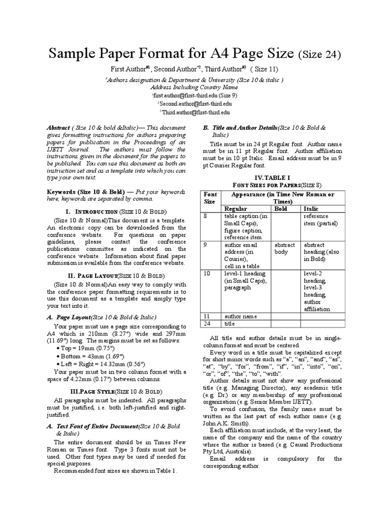 ACCE Conference Paper-Template | PDF | Typefaces | Paragraph