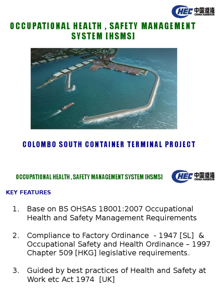 Health and Safety Management System | PDF | Occupational Safety And ...