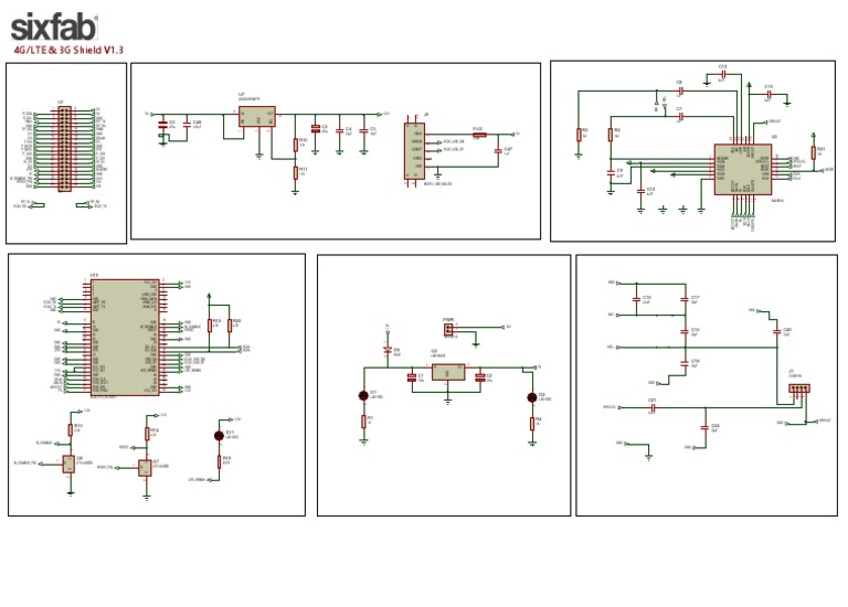 4g-Lte 3g Schematic | PDF | Business