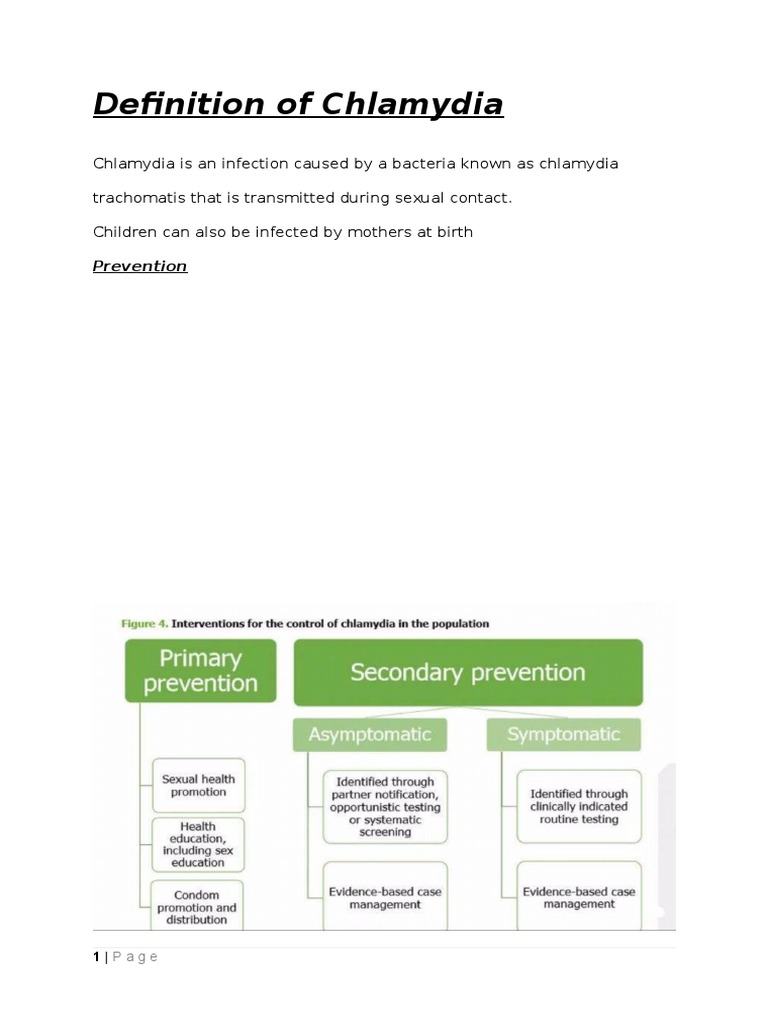 Definition of Chlamydia | PDF | Human Reproduction | Medical Specialties