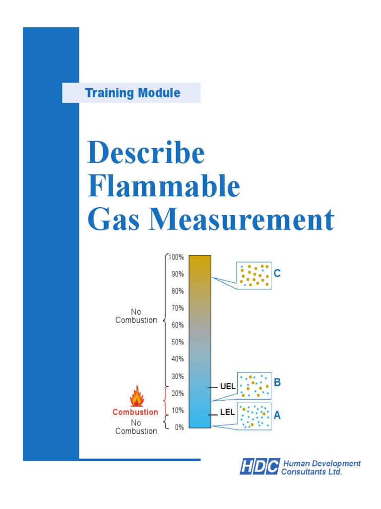 Describe Flammable Gas Measurement: Training Module | PDF | Combustion | Fires