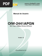 Manual de Configuração Do Ubiquiti Nanostation 2 e 5 | PDF | Roteador ...
