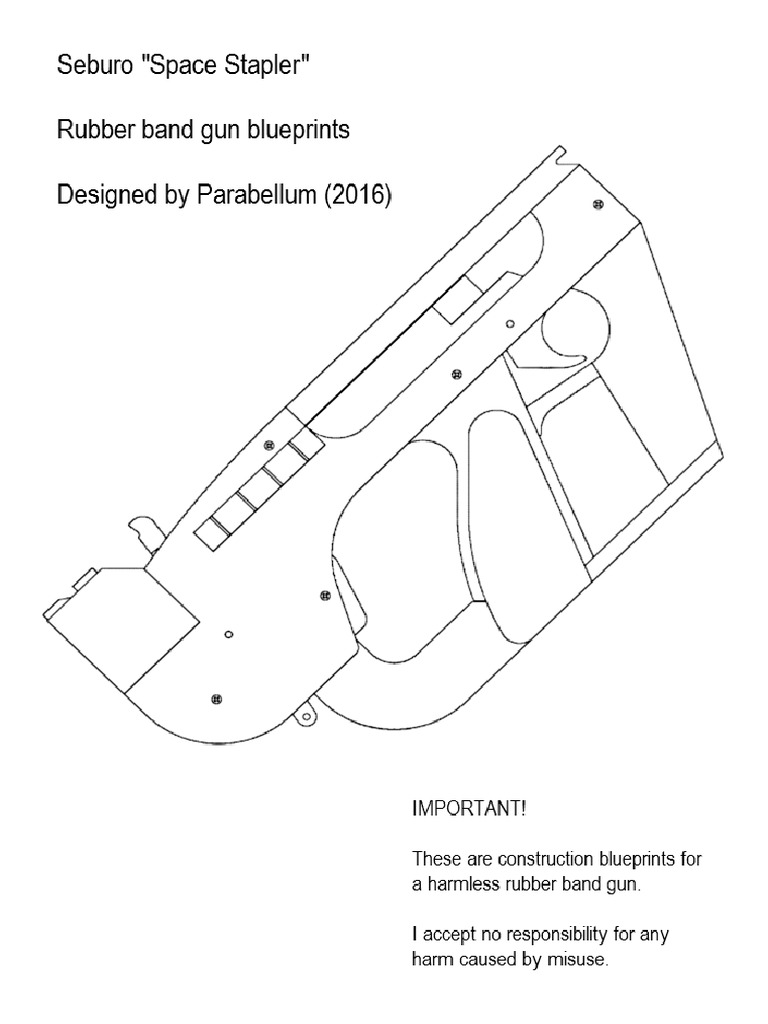 Blowback Rubber Band SMG PDF | PDF