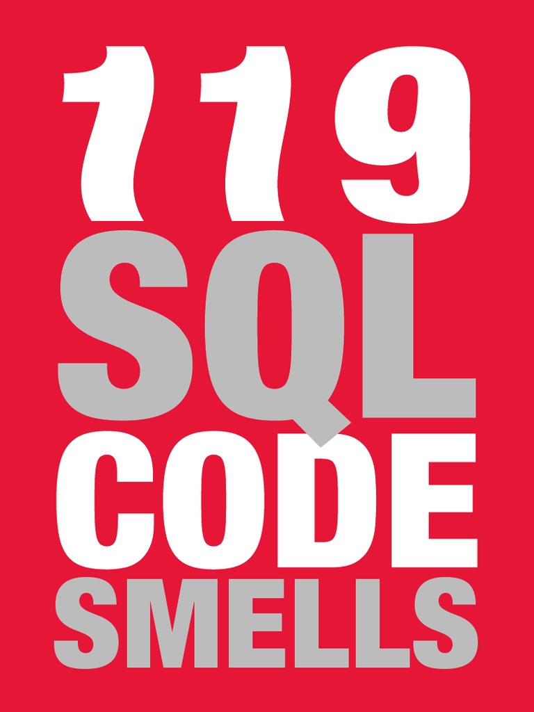 119 SQL Code Smells PDF | Download Free PDF | Database Index | Relational Database