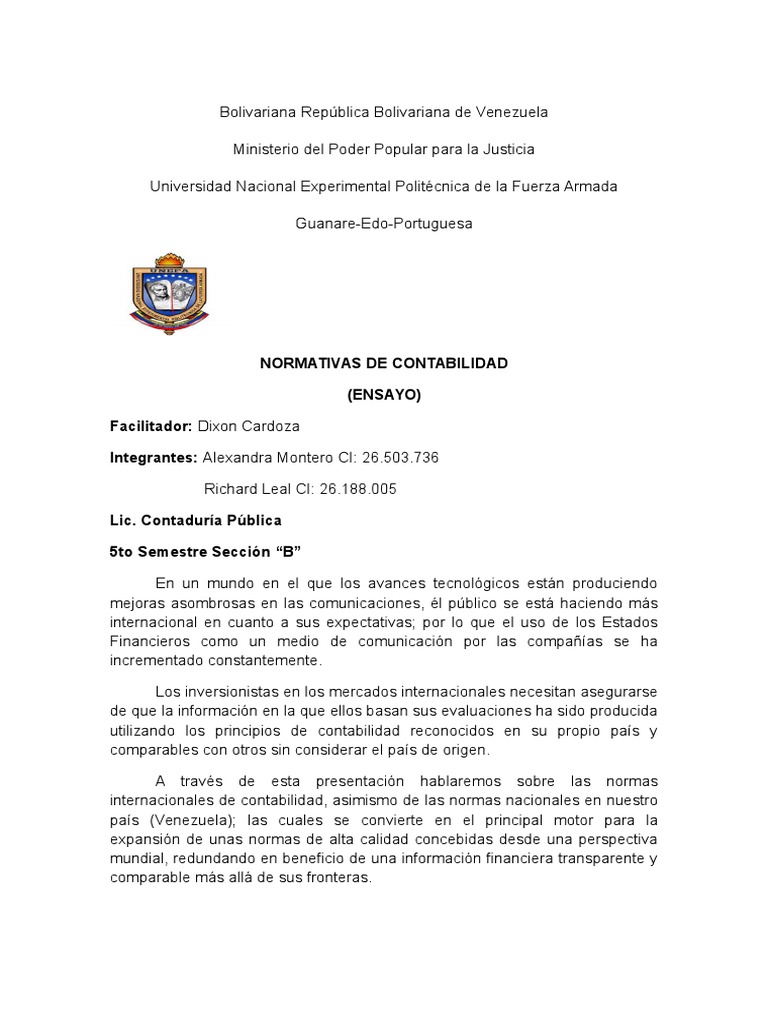 Ensayo Alexandra Montero | PDF