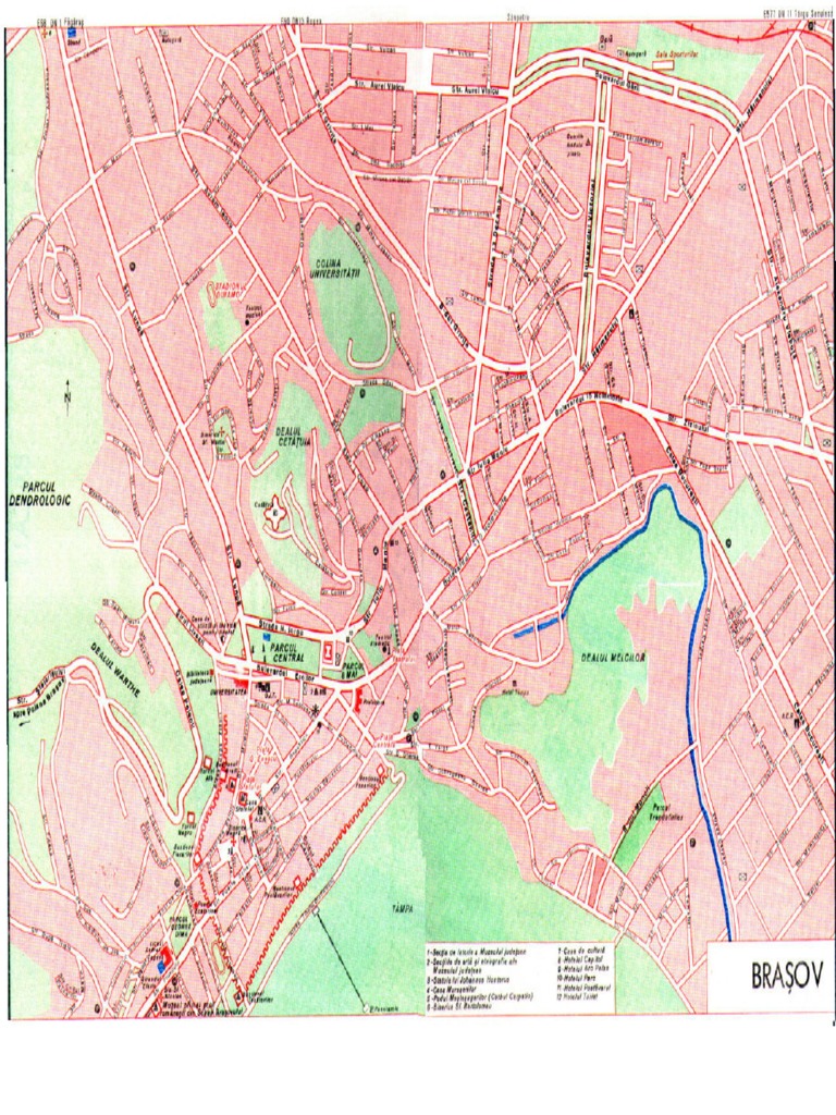 Brasov Harta RPR | PDF