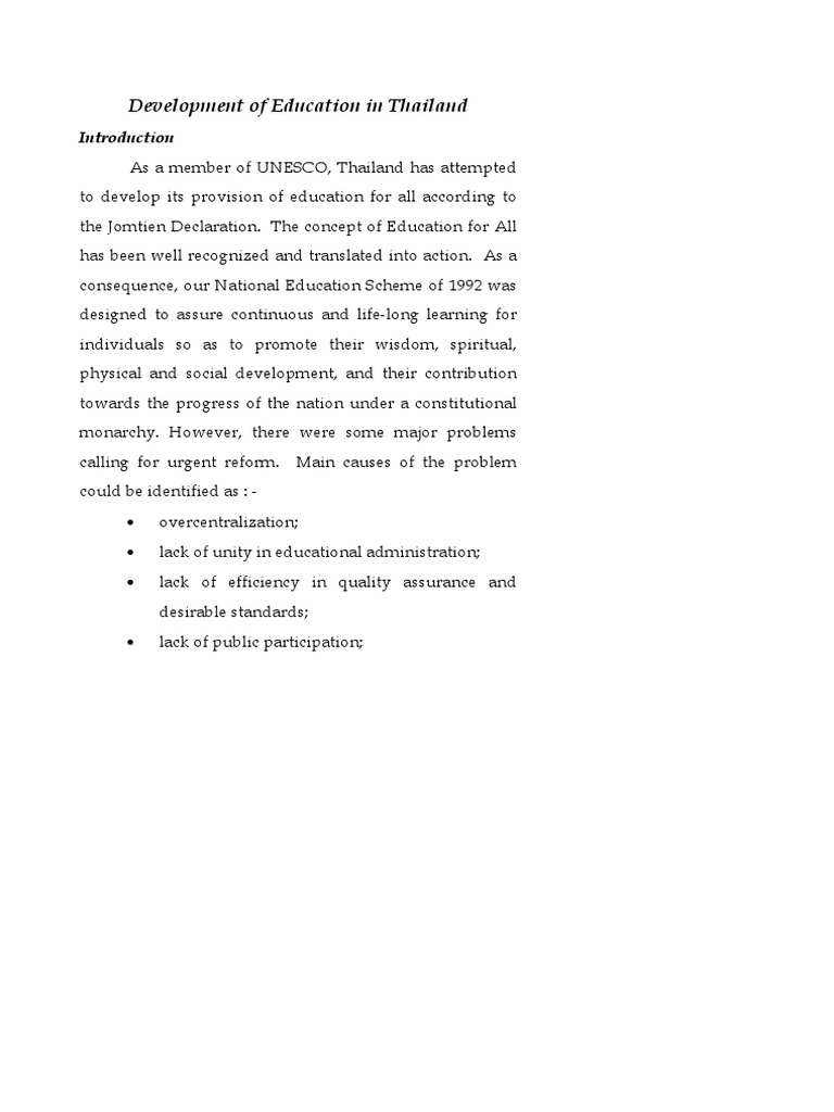 Thailand.pdf | Curriculum | Vocational Education | Free 30-day Trial ...