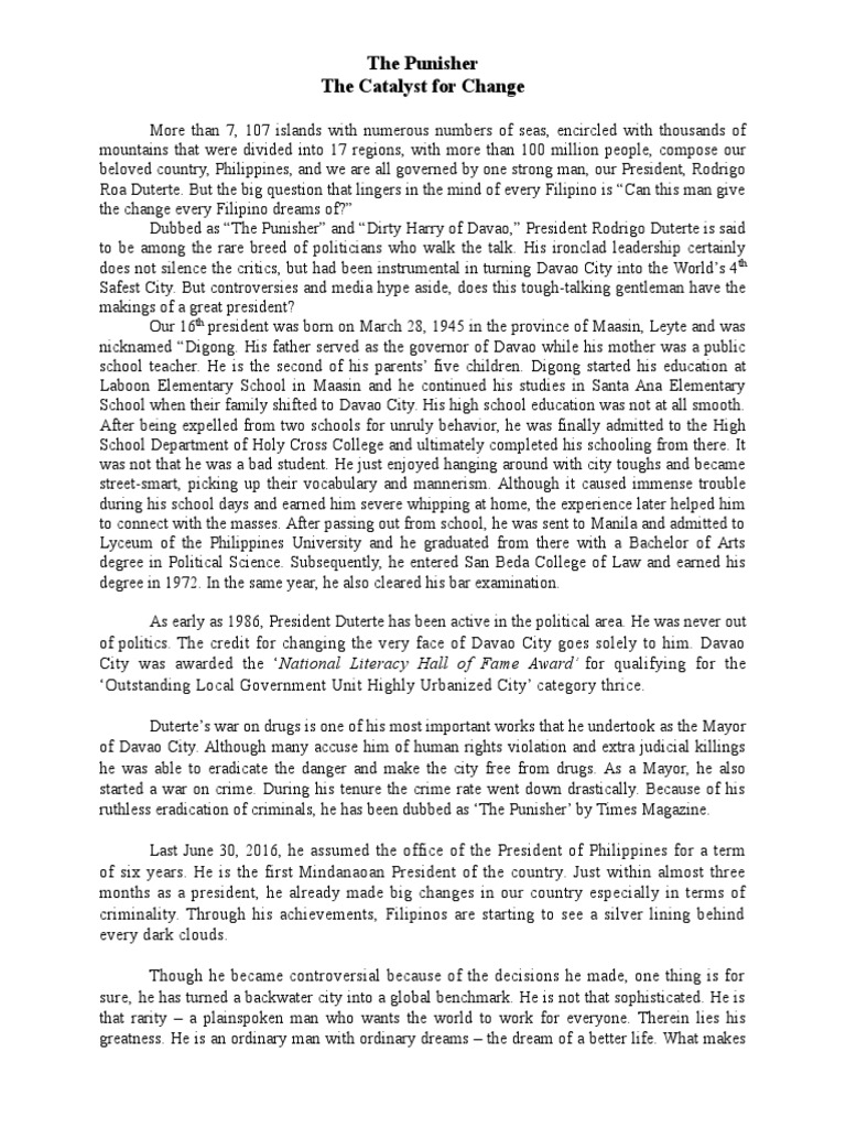 Feature Articles | PDF | Rodrigo Duterte | Government