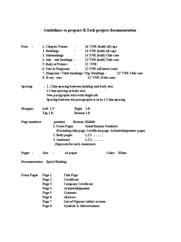 B.Tech Project Documentation Guide | PDF | Ellipsis | Algorithms