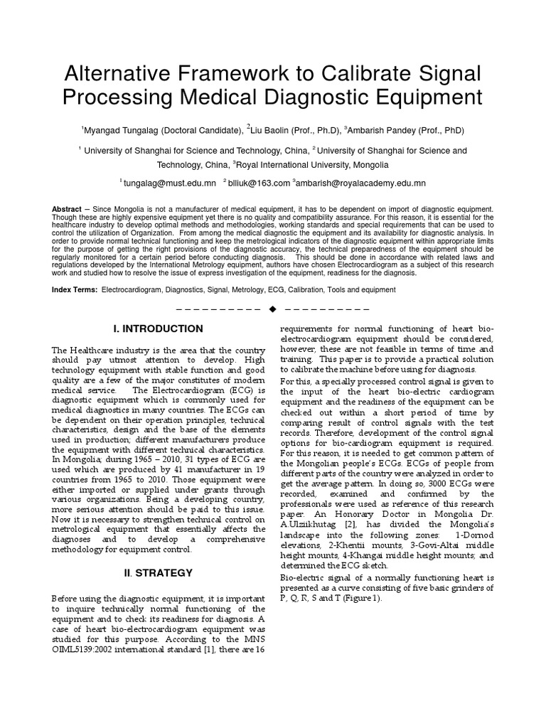 ECG Calibration | Visual Cortex | Electrocardiography
