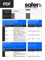 Hino Tipper Risk Assesment | PDF | Truck | Risk