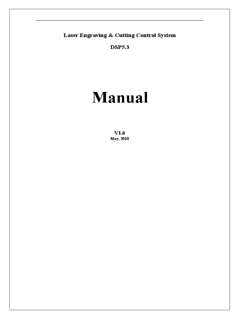 DSP5.3 Manual V1.6 | PDF | Parameter (Computer Programming) | Control System