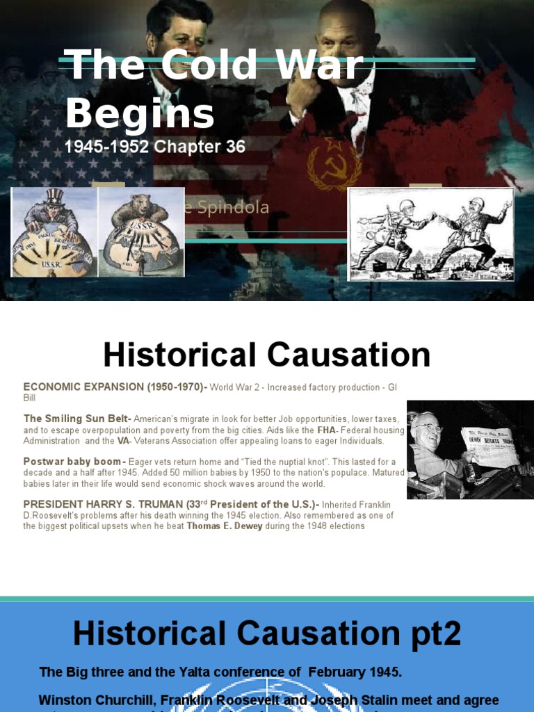 Cold War Overview: 1945-1952 Insights | PDF | Containment | Soviet Union
