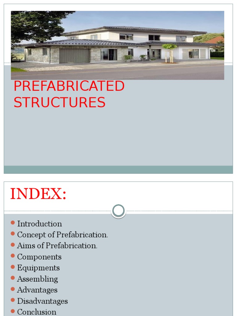 Pre Fabrication | PDF | Precast Concrete | Building