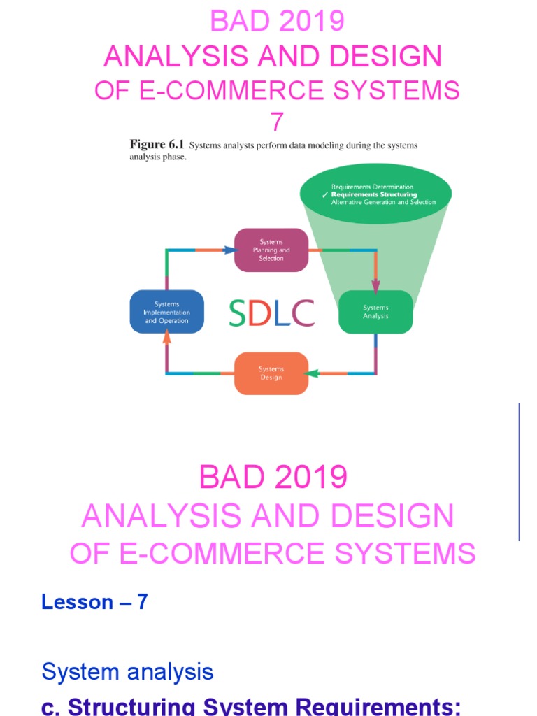 Of E-Commerce Systems 7: Analysis and Design | PDF | Data Model | Conceptual Model